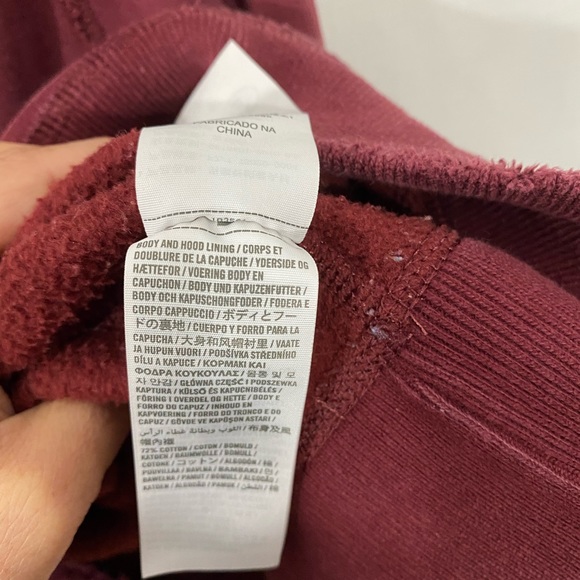 Abercrombie & Fitch | Shirts | Abercrombie And Fitch Maroon Muscle Hoodie | Poshmark